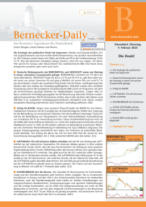 Bernecker-Daily | Bernecker Börsenbriefe