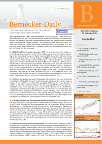 Bernecker Börsenbriefe