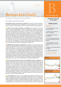 TB-Daily | Bernecker Börsenbriefe